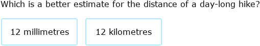 IXL | Estimate metric measurements | Grade 6 math