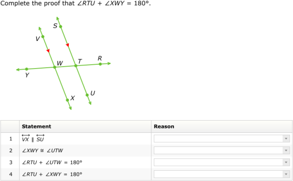 IXL | Proofs involving parallel lines I | Grade 11 math