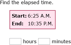 IXL | Elapsed time | Grade 6 math