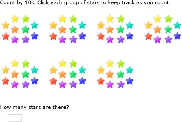 IXL | Learn to skip-count by tens | Kindergarten math