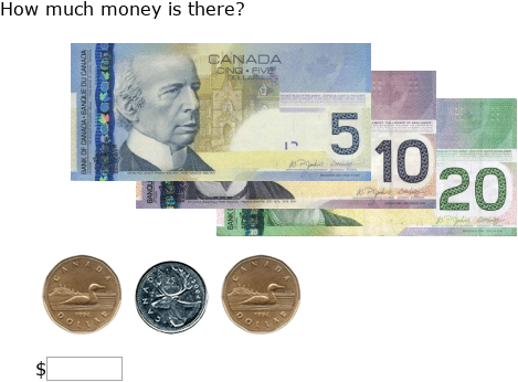 IXL | Count coins and bills: up to $20 bill | Grade 3 math