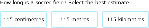 IXL | Choose units of distance | Grade 3 science