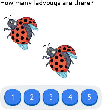 IXL | Count objects - up to 5 | Jr. kindergarten math