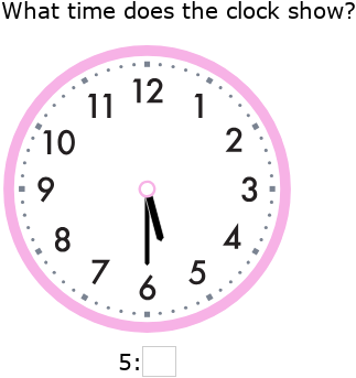 IXL | Read clocks and write times | Grade 1 math