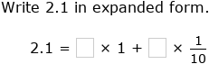 IXL | Convert decimals between standard and expanded form using ...