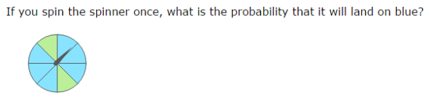 IXL - Find the probability (Grade 4 math practice)