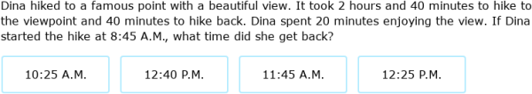 IXL | Find start and end times: word problems | Grade 5 math