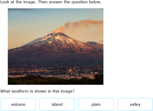 IXL | Identify Earth's land features using photographs | Grade 5 science