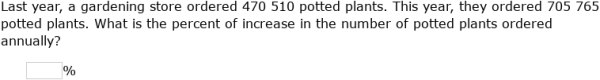 IXL | Percent of change: word problems | Grade 8 math