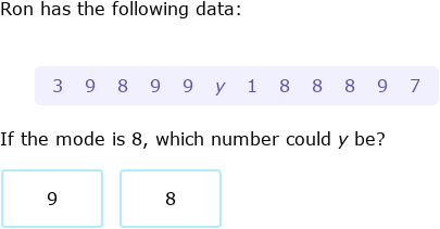 IXL | Mean, median, mode and range: find the missing number | Grade 7 math
