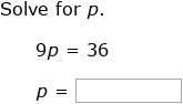IXL | Solve one-step equations with whole numbers | Grade 6 math
