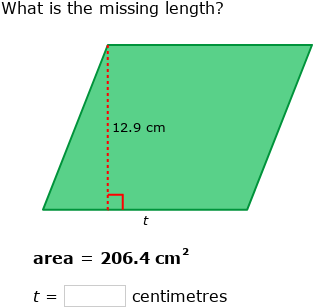 IXL | Area | Grade 9 math