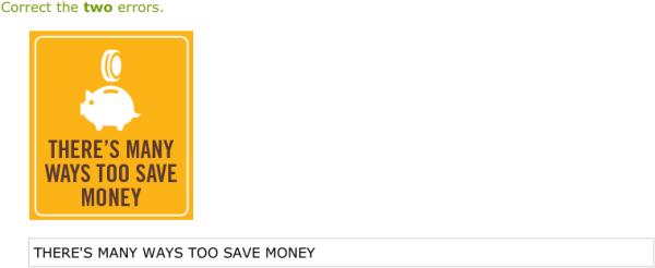 IXL | Correct errors with signs | Grade 7 English language arts