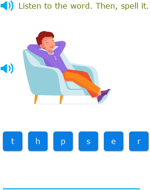 IXL | Spell the short e word | Grade 2 English language arts