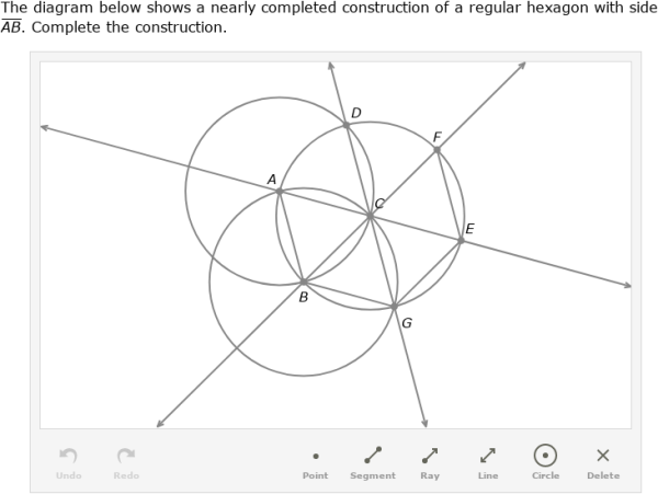 IXL | Construct an equilateral triangle or regular hexagon | Grade 7 math
