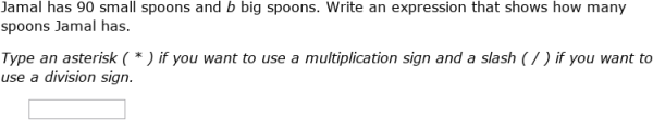 IXL | Write variable expressions: word problems | Grade 6 math