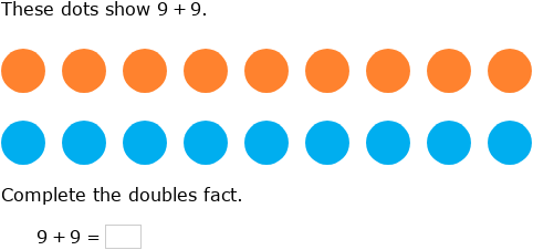 IXL | Add doubles using models | Grade 2 math