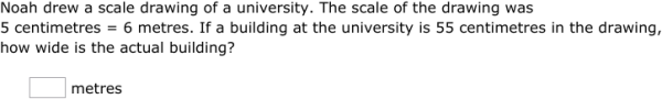 IXL | Scale drawings: word problems | Grade 9 math