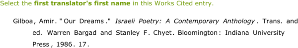 IXL | Recognize the parts of a Works Cited entry (MLA 8th edition ...