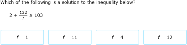 IXL | Solutions to inequalities | Grade 7 math