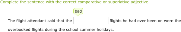 IXL | Good, better, best, bad, worse and worst | Grade 8 English ...