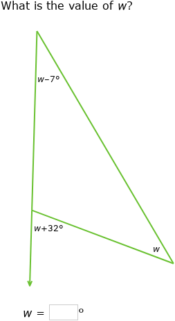 IXL | Exterior Angle Theorem | Grade 8 math