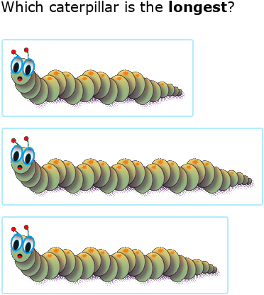 IXL | Long and short | Jr. kindergarten math