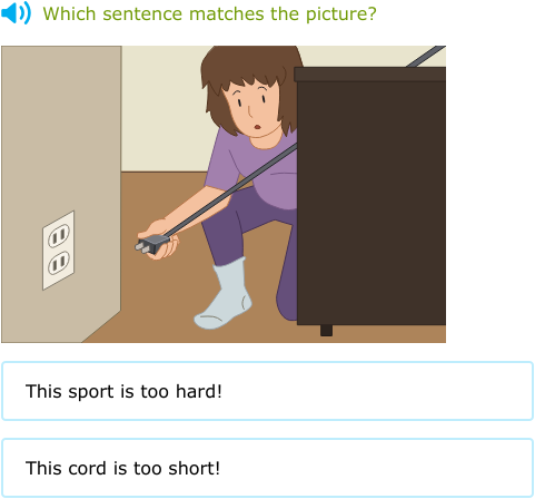 IXL | Choose the r-control sentence that matches the picture | Grade 2 ...