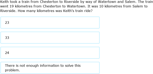 IXL | Word problems with extra or missing information | Grade 5 math