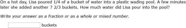 IXL | Add and subtract mixed numbers: word problems | Grade 6 math