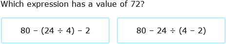 IXL | Evaluate numerical expressions with parentheses in different ...