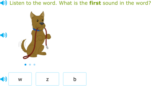 IXL | Identify the first, second and last sound in a word ...