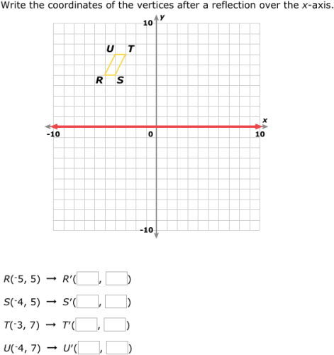 IXL | Reflections: find the coordinates | Grade 7 math