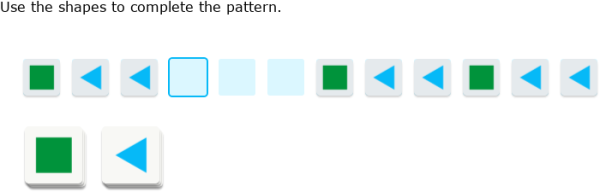 IXL | Complete a repeating pattern | Grade 5 math