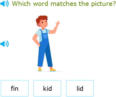 IXL | Choose the short i word that matches the picture: lowercase | Jr ...