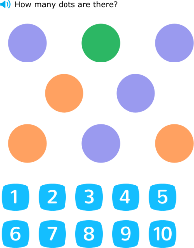 IXL | Count to 10 | Kindergarten math