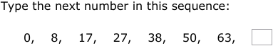 IXL | Complete an increasing number pattern | Grade 4 math