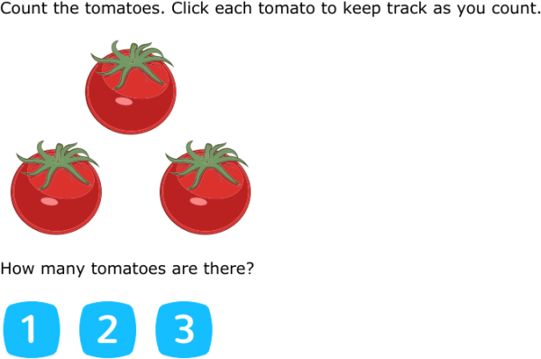 IXL | Learn to count to 3 | Kindergarten math