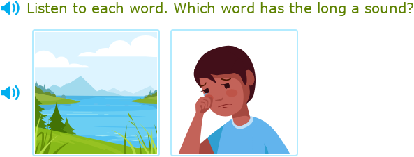 IXL | Find the long a word | Kindergarten English language arts