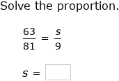 IXL | Solve the proportion | Grade 6 math