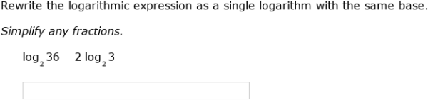 IXL | Properties of logarithms: mixed review | Grade 12 math