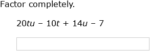 IXL | Factor polynomials | Grade 10 math