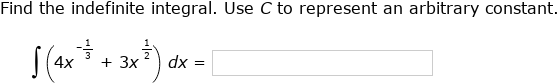IXL - Find indefinite integrals using the power rule (Calculus practice)