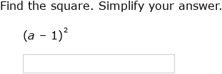 IXL | Multiply two binomials: special cases | Grade 9 math