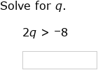 IXL | Solve one-step inequalities | Grade 8 math