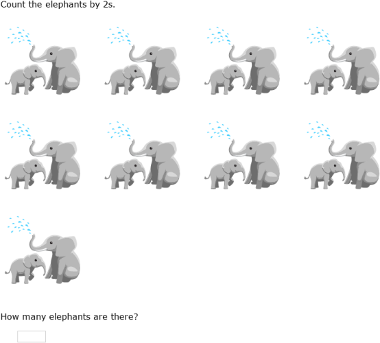 IXL | Skip-counting by twos | Grade 3 math