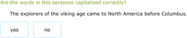 IXL | Capitalizing the names of historical events, periods and ...