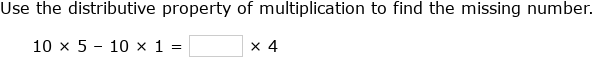 IXL | Distributive property: find the missing factor | Grade 4 math