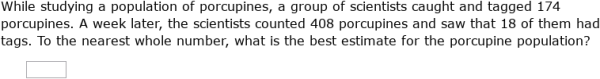 IXL | Estimate population size using proportions | Grade 8 math
