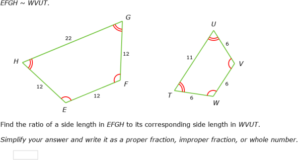 IXL | Ratios in similar figures | Grade 11 math
